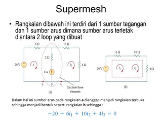 Unrika rl1 analisa super mesh | PPTX
