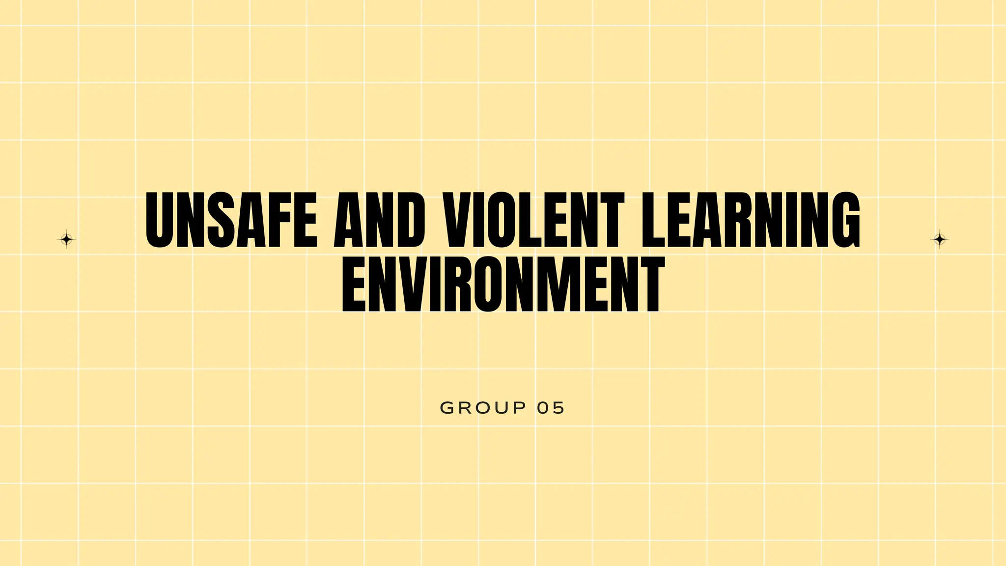 unsafe and violent learning environment.pptx