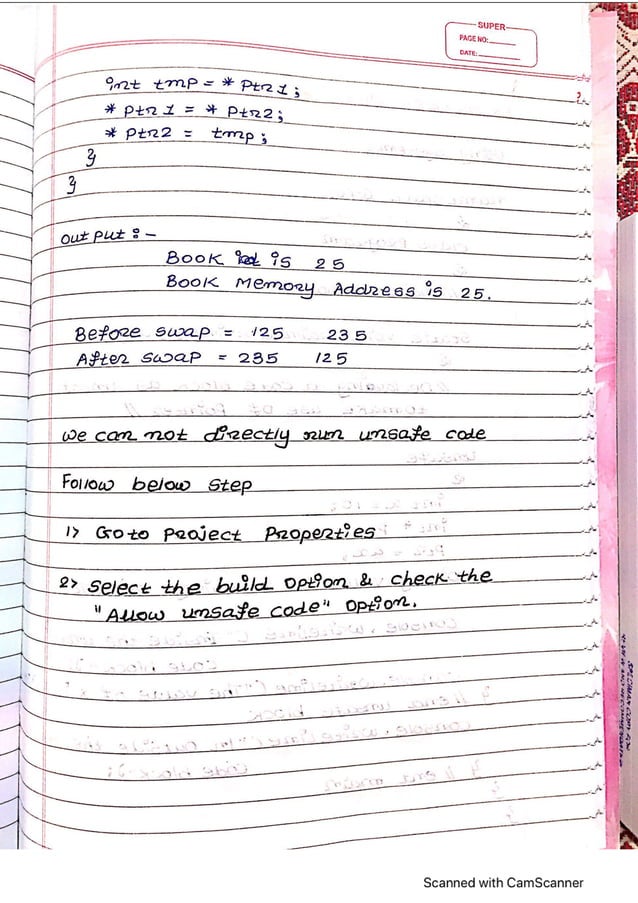 Unsafe code in dot net | PDF