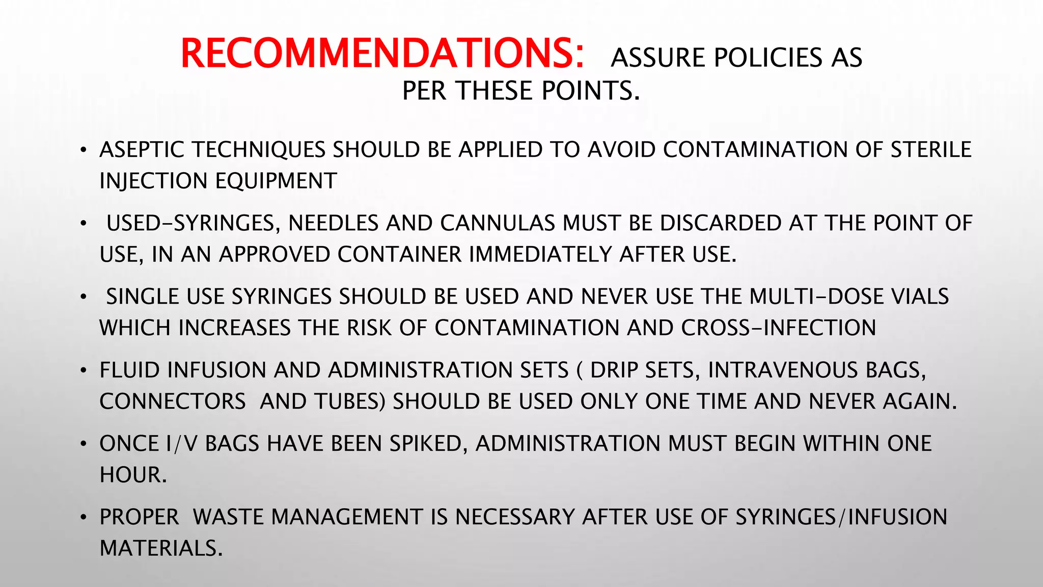 Unsafe Injections, Hazards and its Prevention.pptx