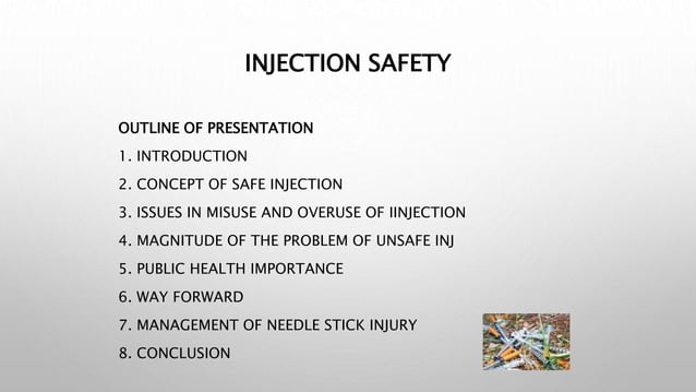 Unsafe Injections, Hazards and its Prevention.pptx