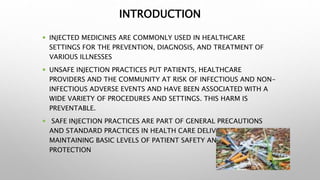 Unsafe Injections, Hazards and its Prevention.pptx