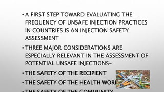 Unsafe Injections, Hazards and its Prevention.pptx