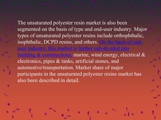 Unsaturated polyester resin Manufacturers in Chennai,Bangalore,coachin ...