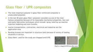 Unsaturated polyester resin as a matrix | PPTX