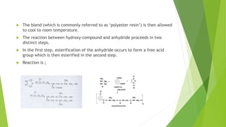 Unsaturated polyester resin as a matrix | PPTX
