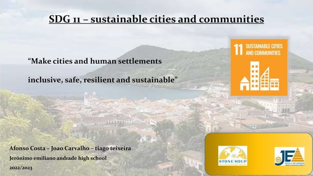 Sustainable Cities and Communities: UNSDG #11 | PPTX | Indoor ...