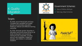 UN's Sustainable Development Goals 1 to 7 | PPTX