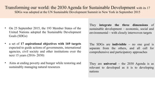 UN Sustainable development goals. Extnsnpptx | PPTX