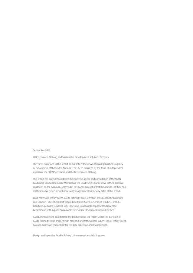 UN SDGs G20 summary 2018 report | PDF