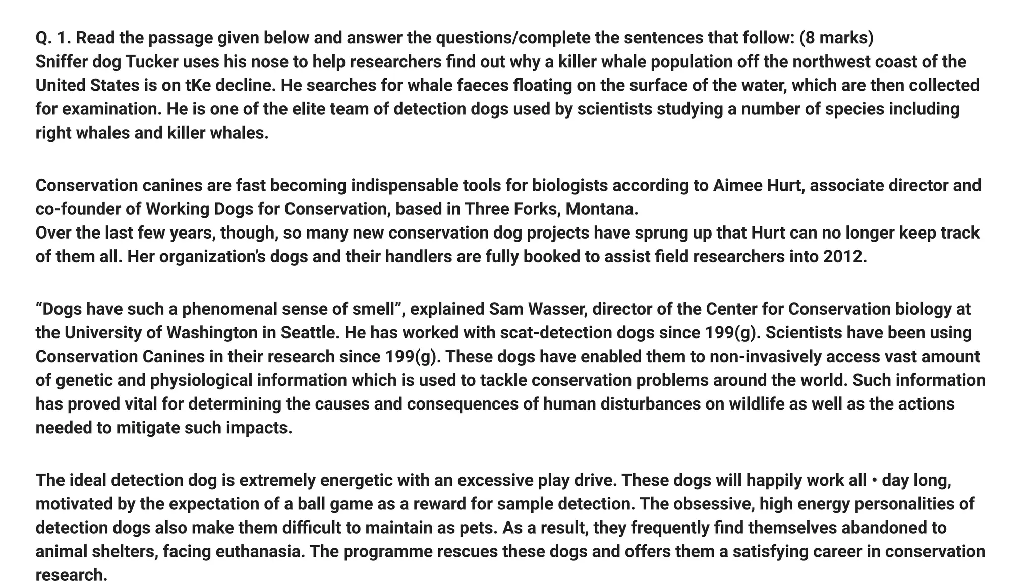 UNSEEN PASSAGES QUESTION PART 1.pdf have | PDF