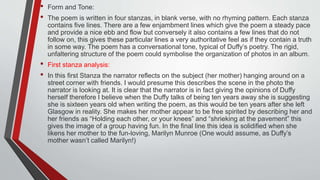 English literature: Unseen poetry | PPTX
