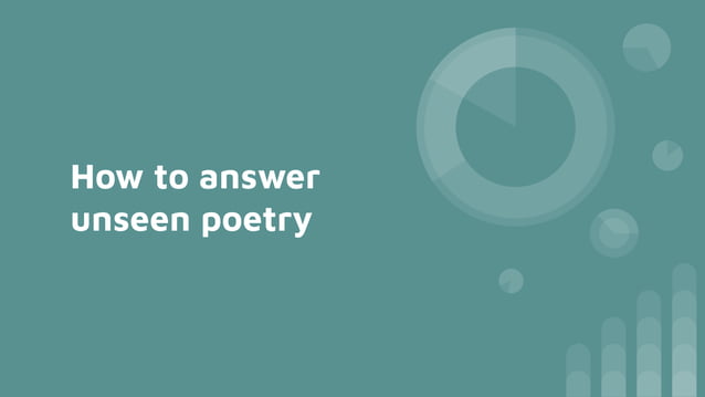 How to analyse a poem | PPT