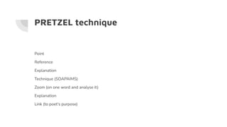 How to analyse a poem | PDF