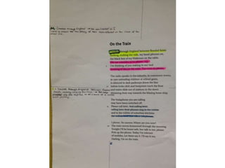 Unseen poetry analysis GCSE | PPTX