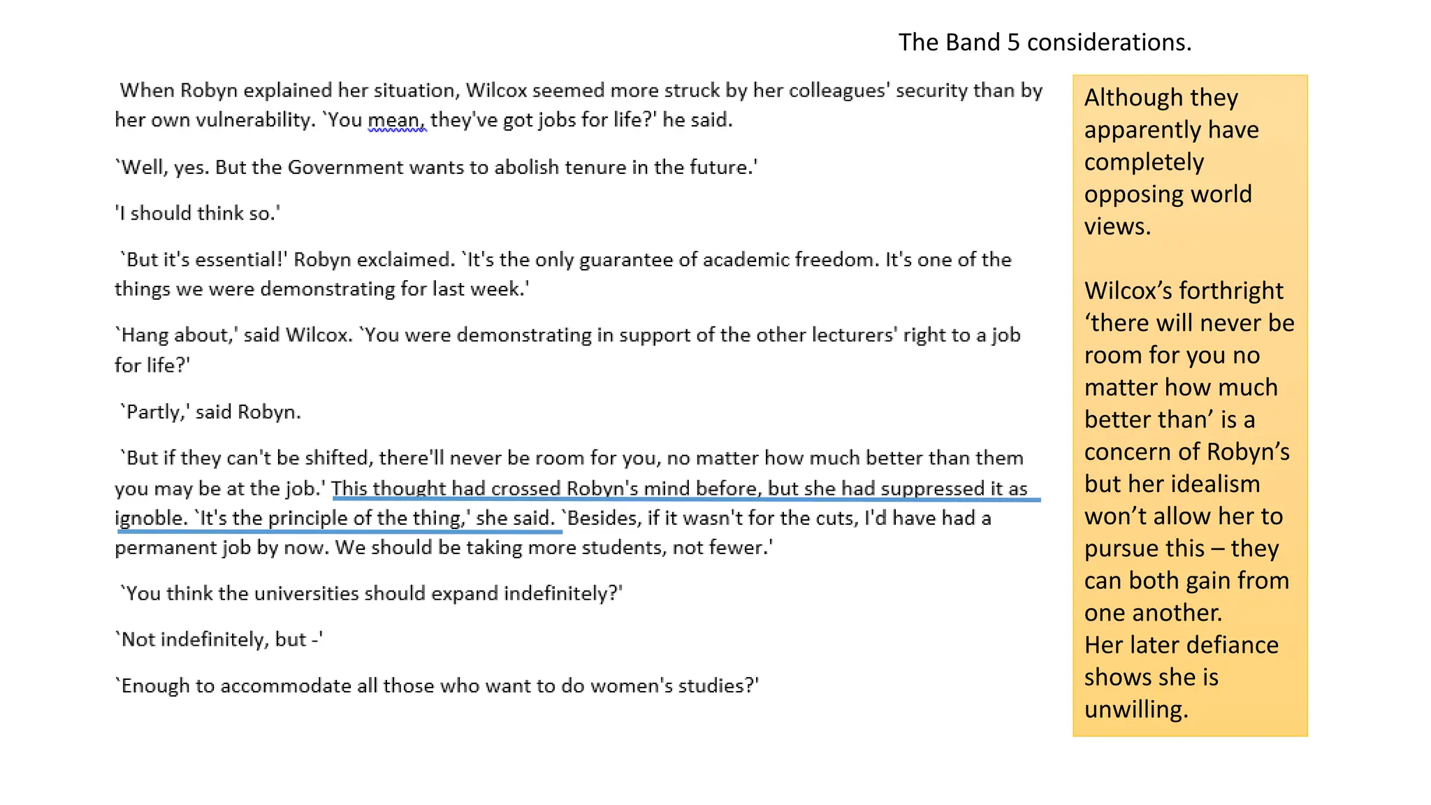 Unseen Prose 2021 Feedback.pptx for a level english literature | PPT