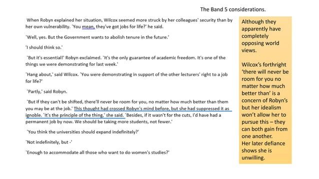 Unseen Prose 2021 Feedback.pptx for a level english literature | PPT