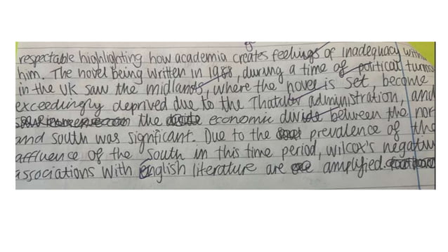 Unseen Prose 2021 Feedback.pptx for a level english literature | PPT