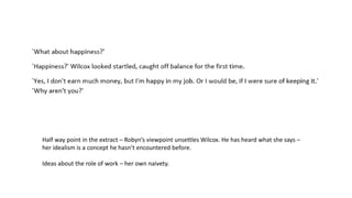 Unseen Prose 2021 Feedback.pptx for a level english literature | PPT