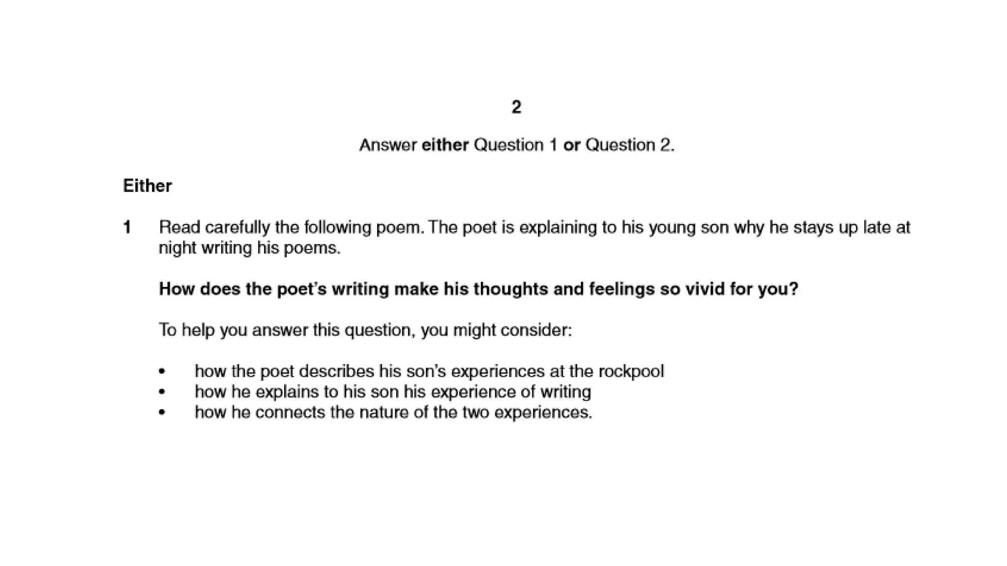 Unseen Poetry & Prose PPT | PPTX