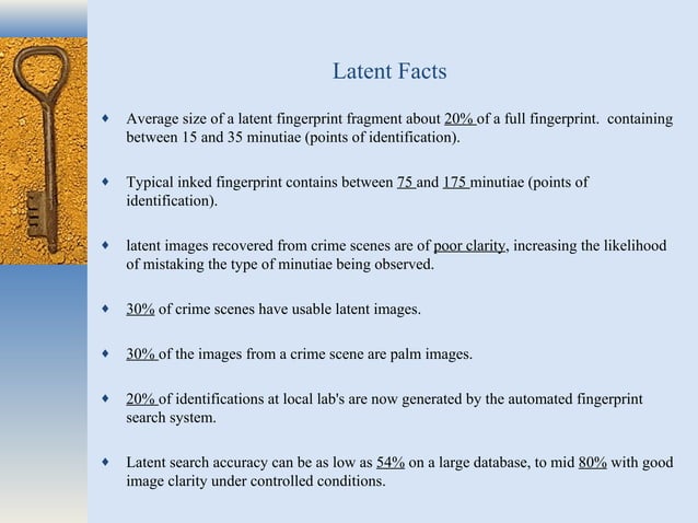 Unidentified Latent Images | PPT