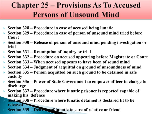 Unsoundness of mind and the law | PPTX