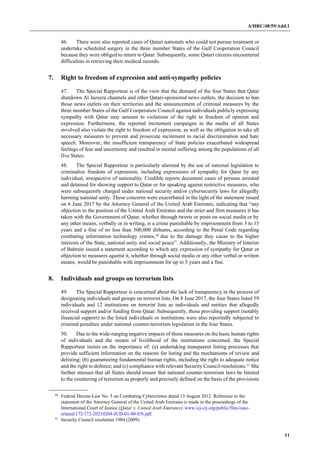 Un special rapporteur alena douhan's qatar visit to analyze human ...