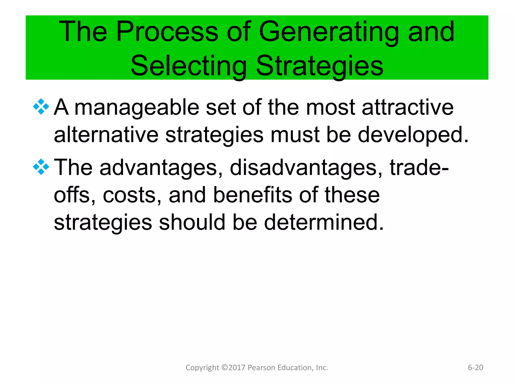 Strategic management.Chapter 2 | PDF
