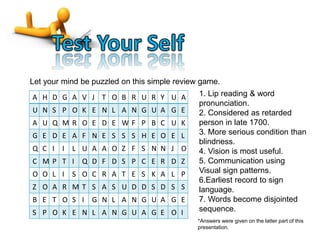 Unspoken Language | PPTX