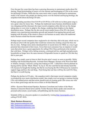 Unspoken Truth By Jawar | PDF | Music | Entertainment