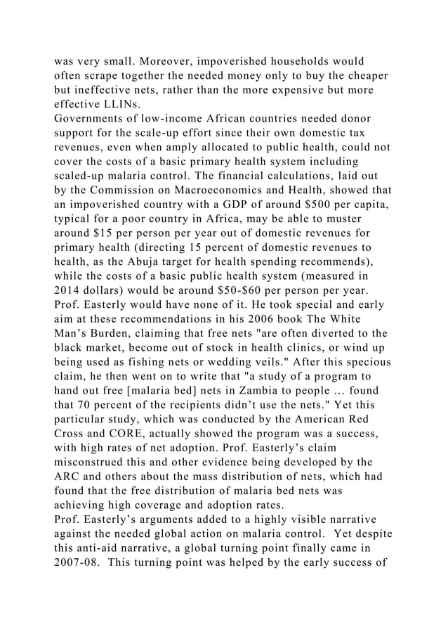 UNST 139E GlobalizationAlex SagerPosition Paper Sachs vs. .docx