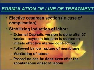 Unstable lie | PPT | Pregnancy | Reproductive Health