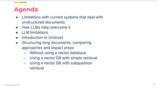 Unstructured Document Data Extraction at Scale with LLMs: Challenges ...