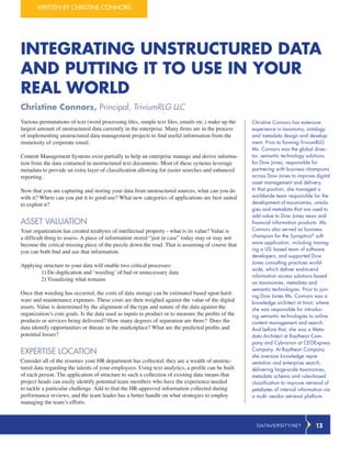 Unstructured Data and the Enterprise | PDF | Databases | Computer Software and Applications