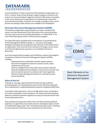 Unstructured Data into EHR Systems: Challenges and Solutions | PDF