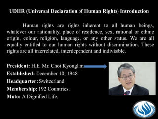 Un Structure of Human Rights and Gender Equality | PPTX
