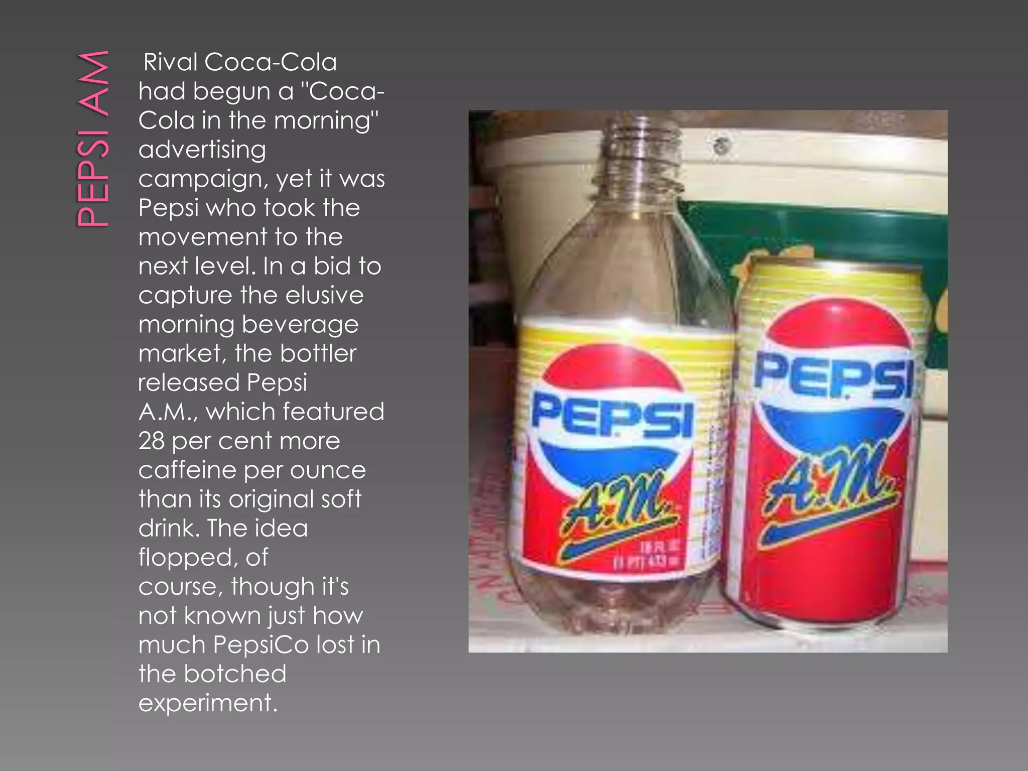 Unsuccessful products | PPTX