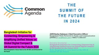 UN Summit of the Future 2024 | PPT