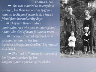 Unsung heroine irena sendler | PPT