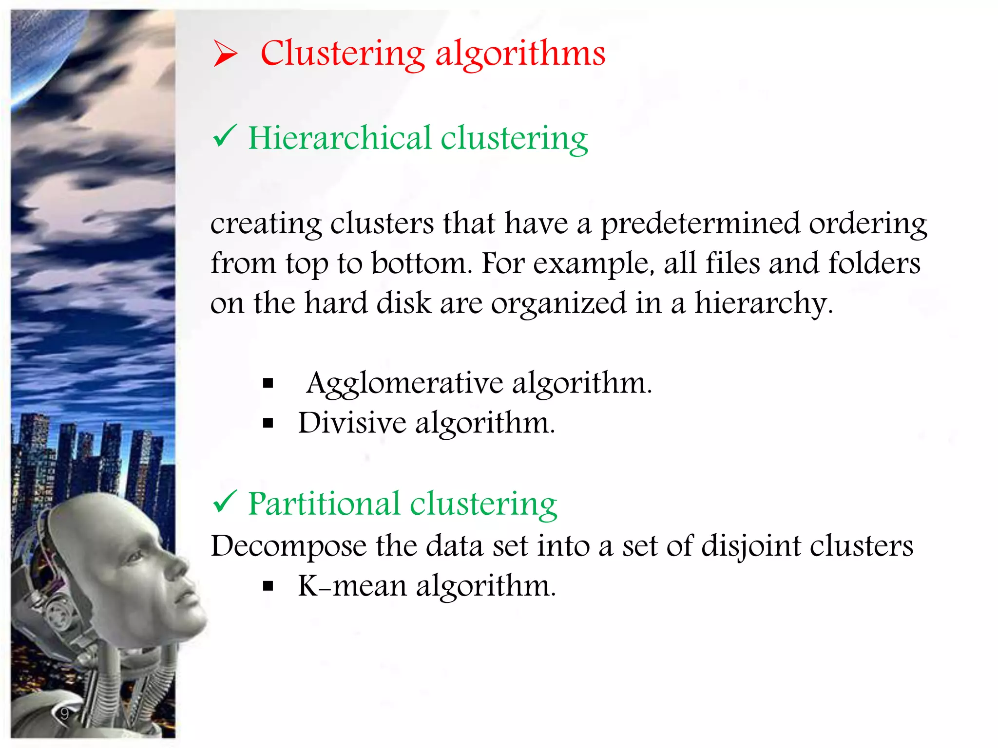 Unsupervised learning | PPTX