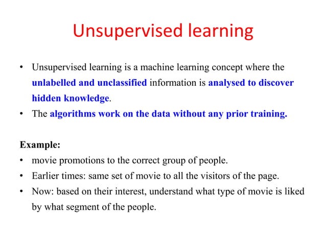 Unsupervised Learning in Machine Learning | PDF | Physics | Science