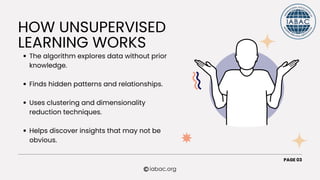 Unsupervised Learning | IABAC Certification | PPT