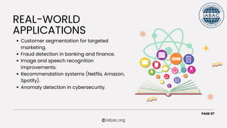 Unsupervised Learning | IABAC Certification | PPT