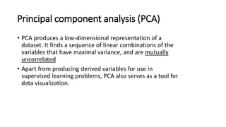 Unsupervised Learning | PPTX