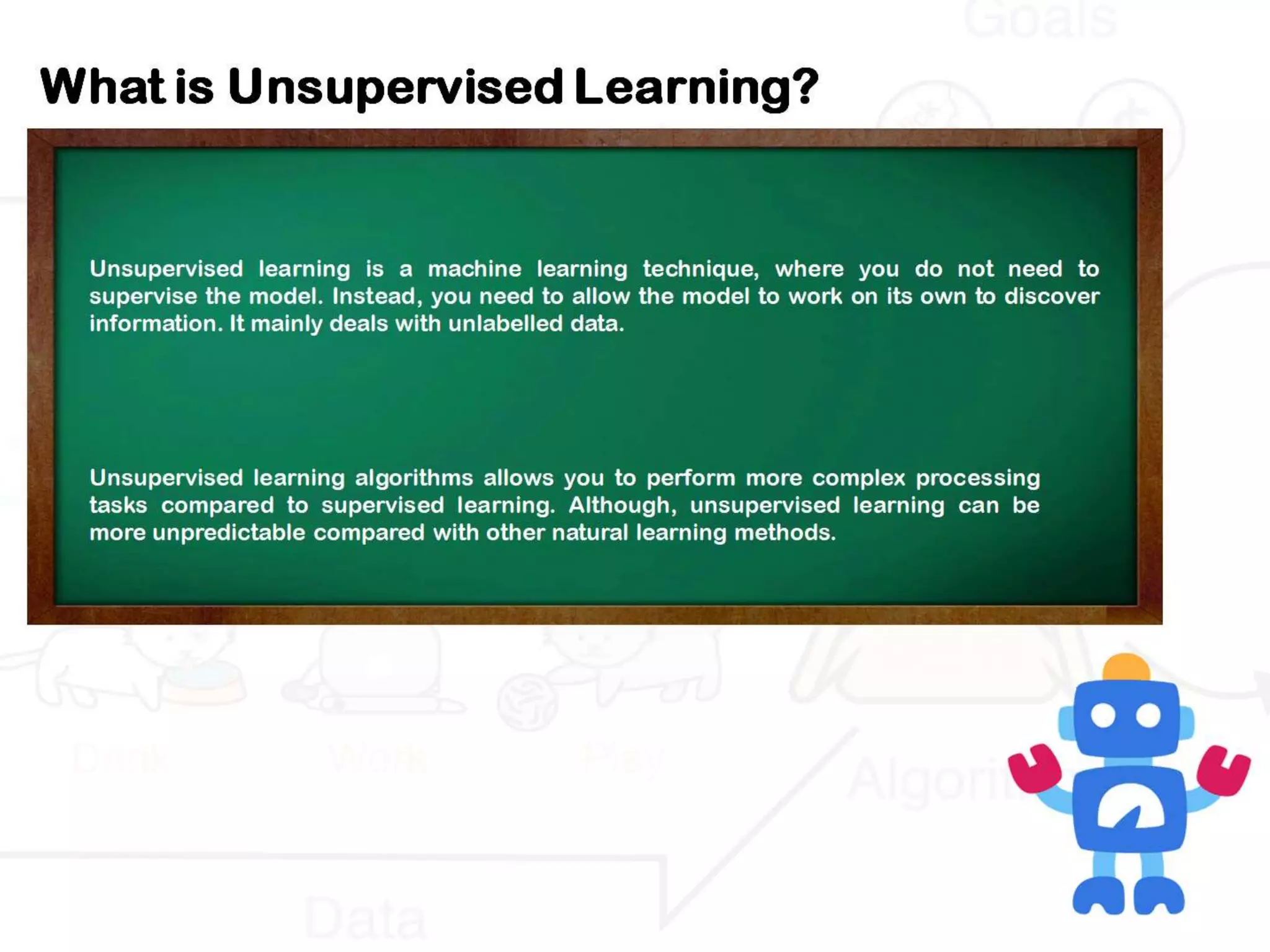Unsupervised Learning - Teaching AI to Understand Our World | PPTX