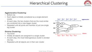 Unsupervised learning: Clustering | PDF