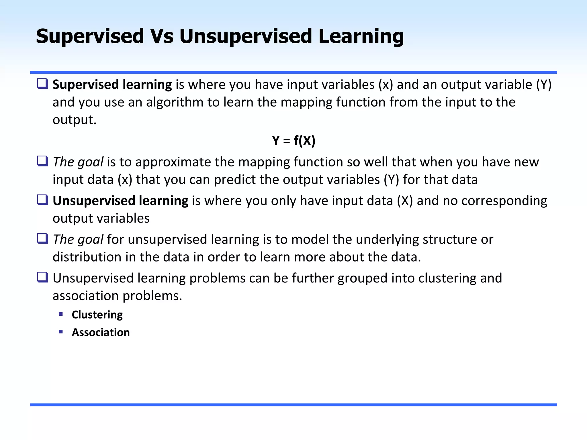 Unsupervised Learning Clustering Pptx Technology And Computing
