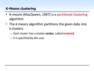 Unsupervised learning clustering | PPTX | Technology & Computing