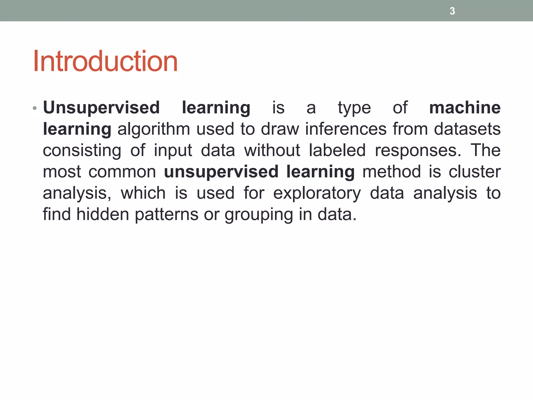 Unsupervised Learning Clustering Ppt 9133