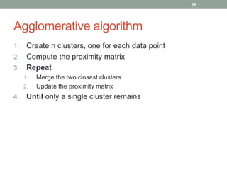 Unsupervised learning (clustering) | PPTX